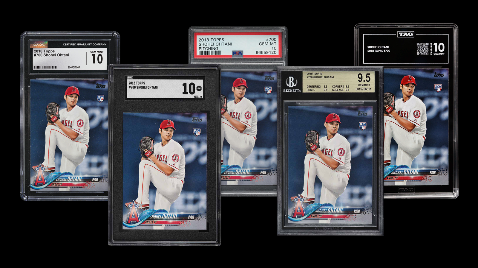 Grading the Graders: A Comparison of PSA, SGC, BGS, CGC and TAG - GRADEx